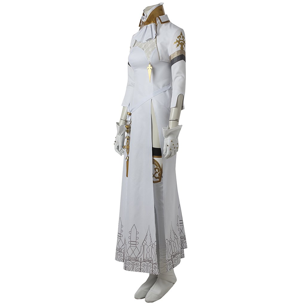 NieR Automata YoRHa Commander White Costume Cosplay Women's Costume