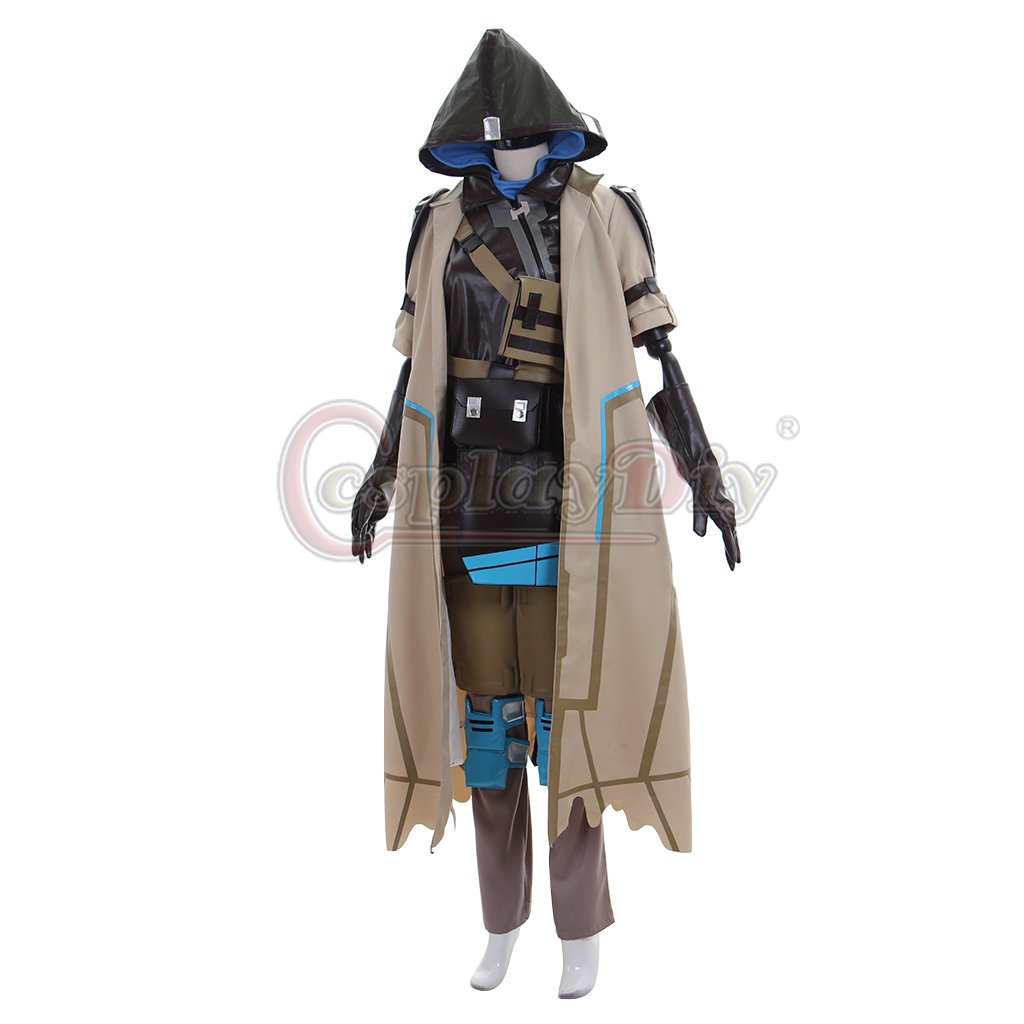 OW Ana Armor Cosplay Costume New Hero Battle Suit Overwatch Halloween ...