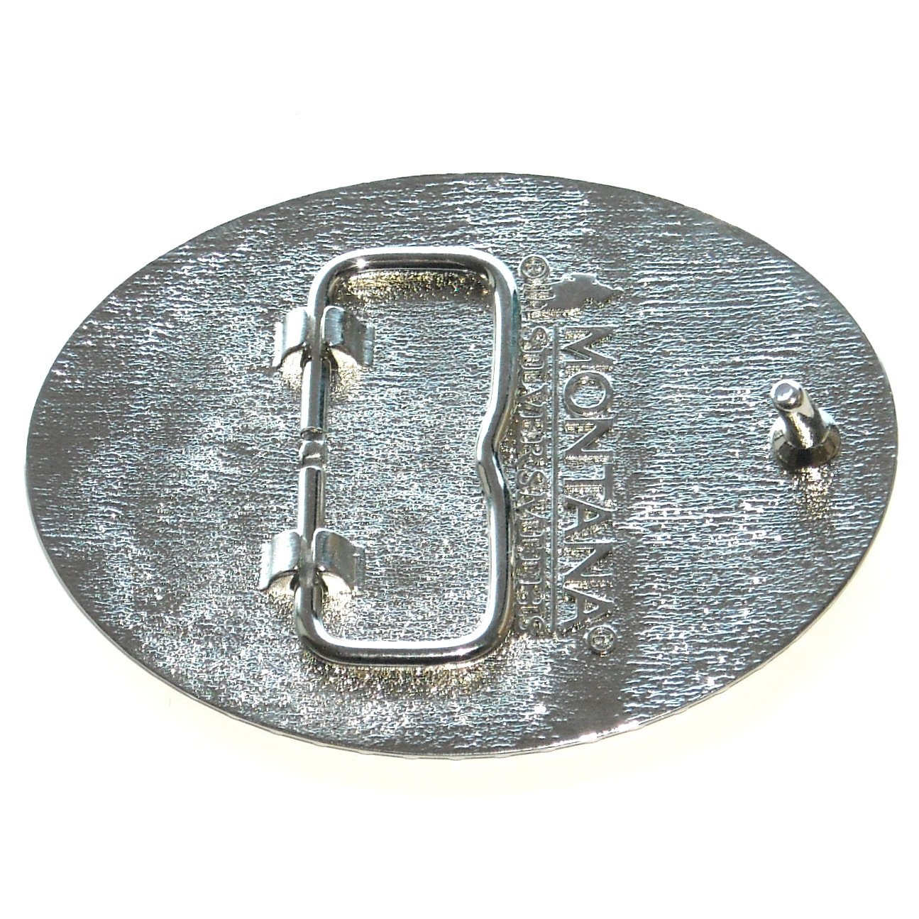 2011 Pendleton Let'er Buck Round Up Rodeo Montana Silversmiths Belt Buckle