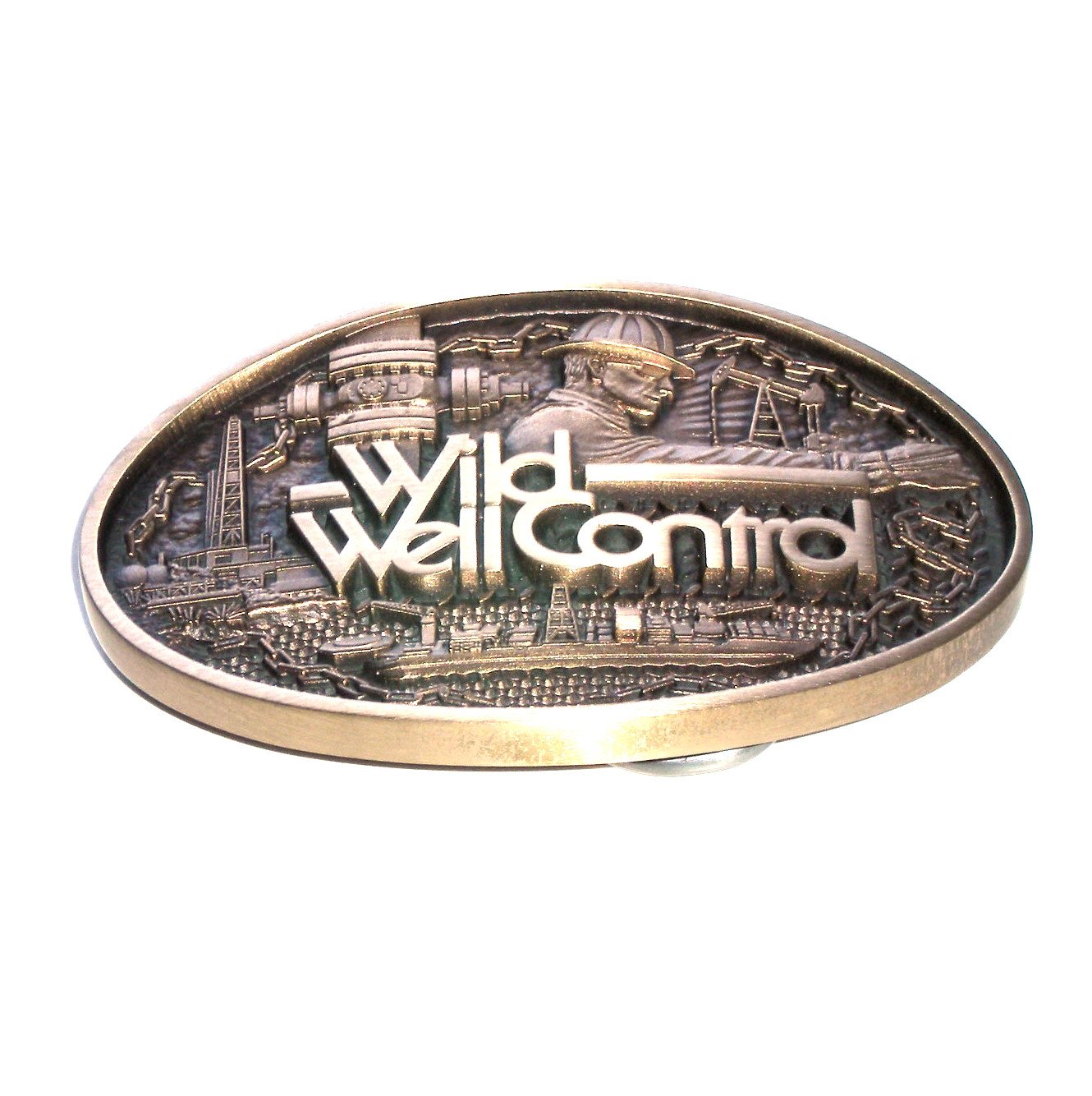 Wild Well Control Texas Limited Edition Solid Bronze Belt Buckle