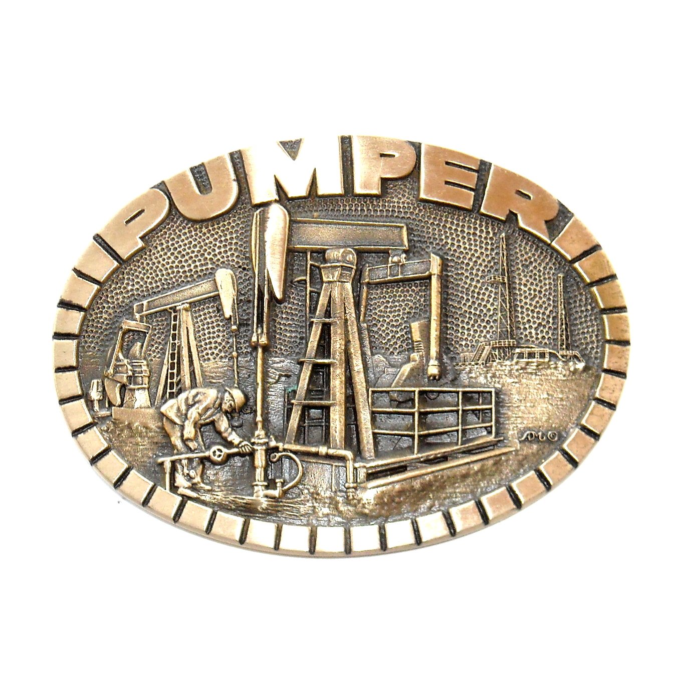 Oil Field Belt Buckle