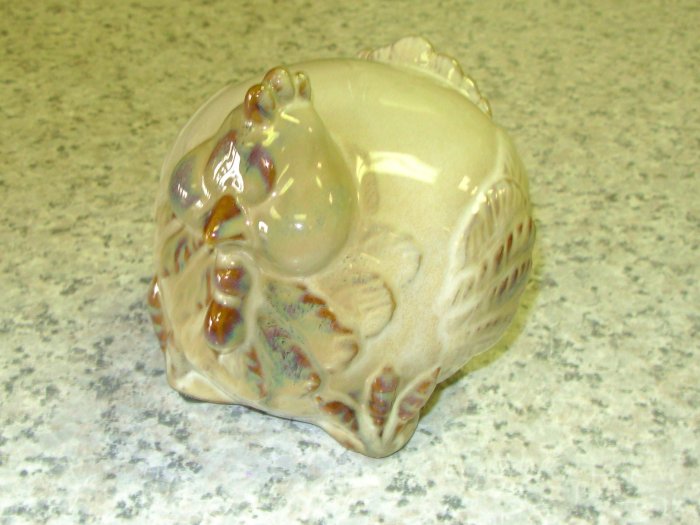 Chicken Figurine Glazed Ceramic Home Kitchen Decor New Cbk