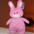 LIL BUNNY HAMSTER CREAM AND WHITE WITH RABBIT EARS NEW GANZ PLUSH ...
