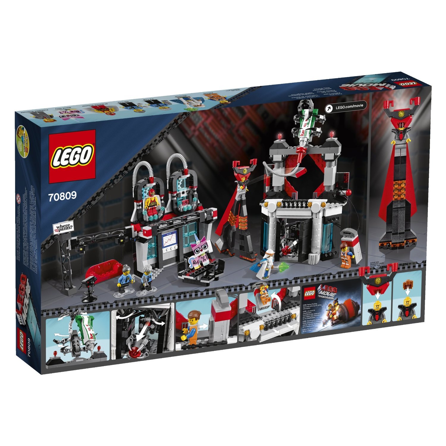 LEGO Movie Lord Business' Evil Lair