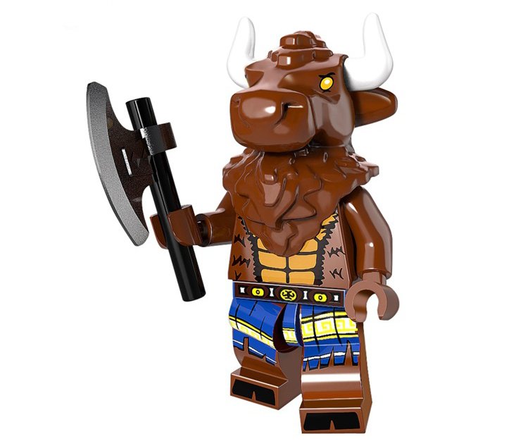 Minifigures series Minotaur minifigures Lego Compatible Toy