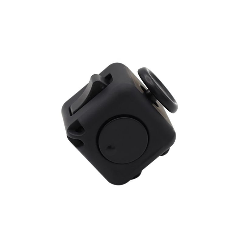 Black Fidget Cube Toys Original Quality Puzzles & Magic Cubes Anti ...