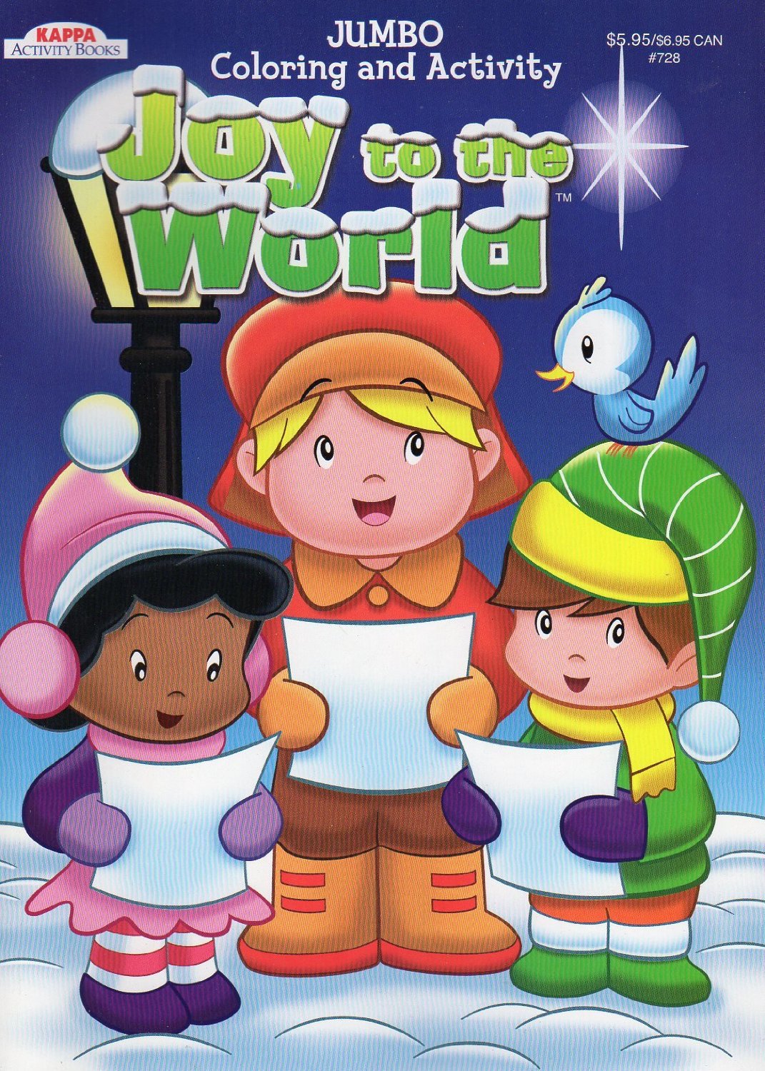 Christmas Jumbo Coloring and Activity Book - Joy to the World