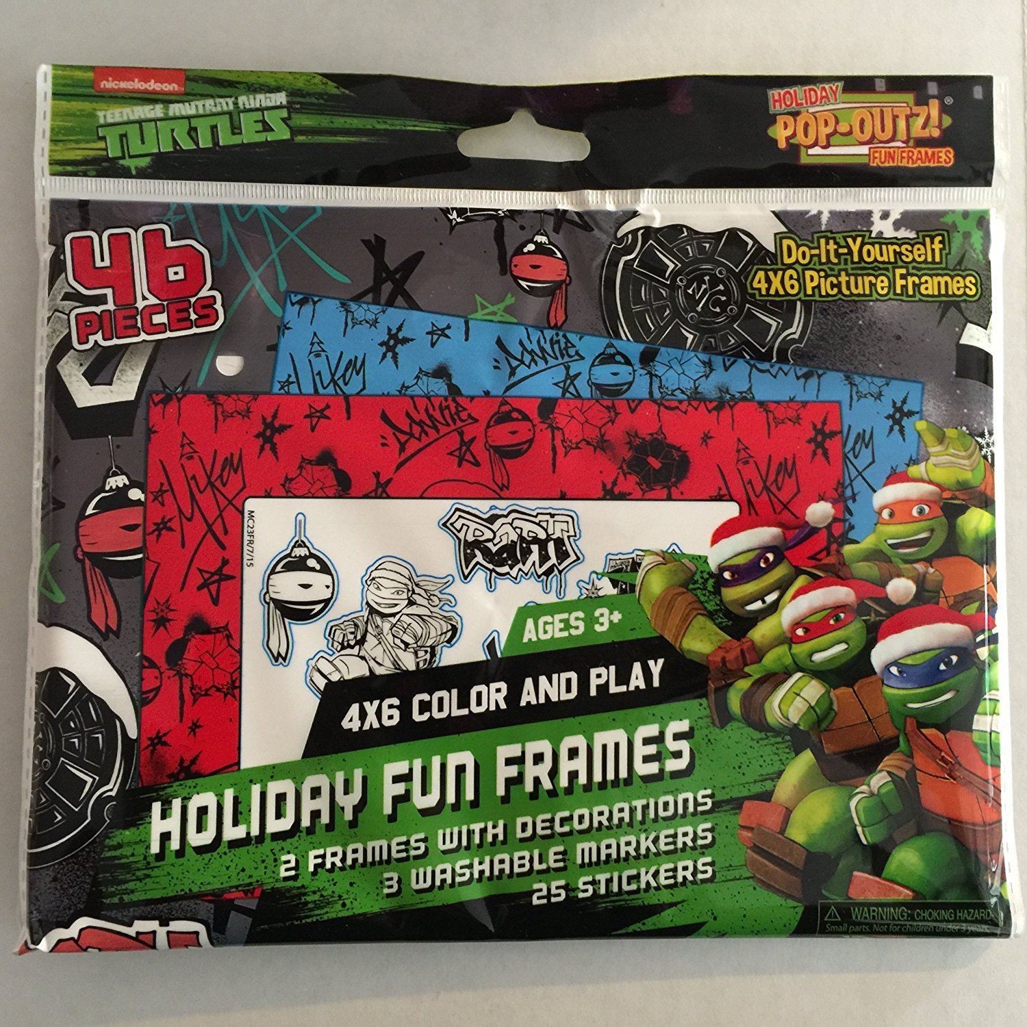 Fun Frames Nickelodeon Teenage Mutant Ninja Turtles Do It Yourself 4x6 ...