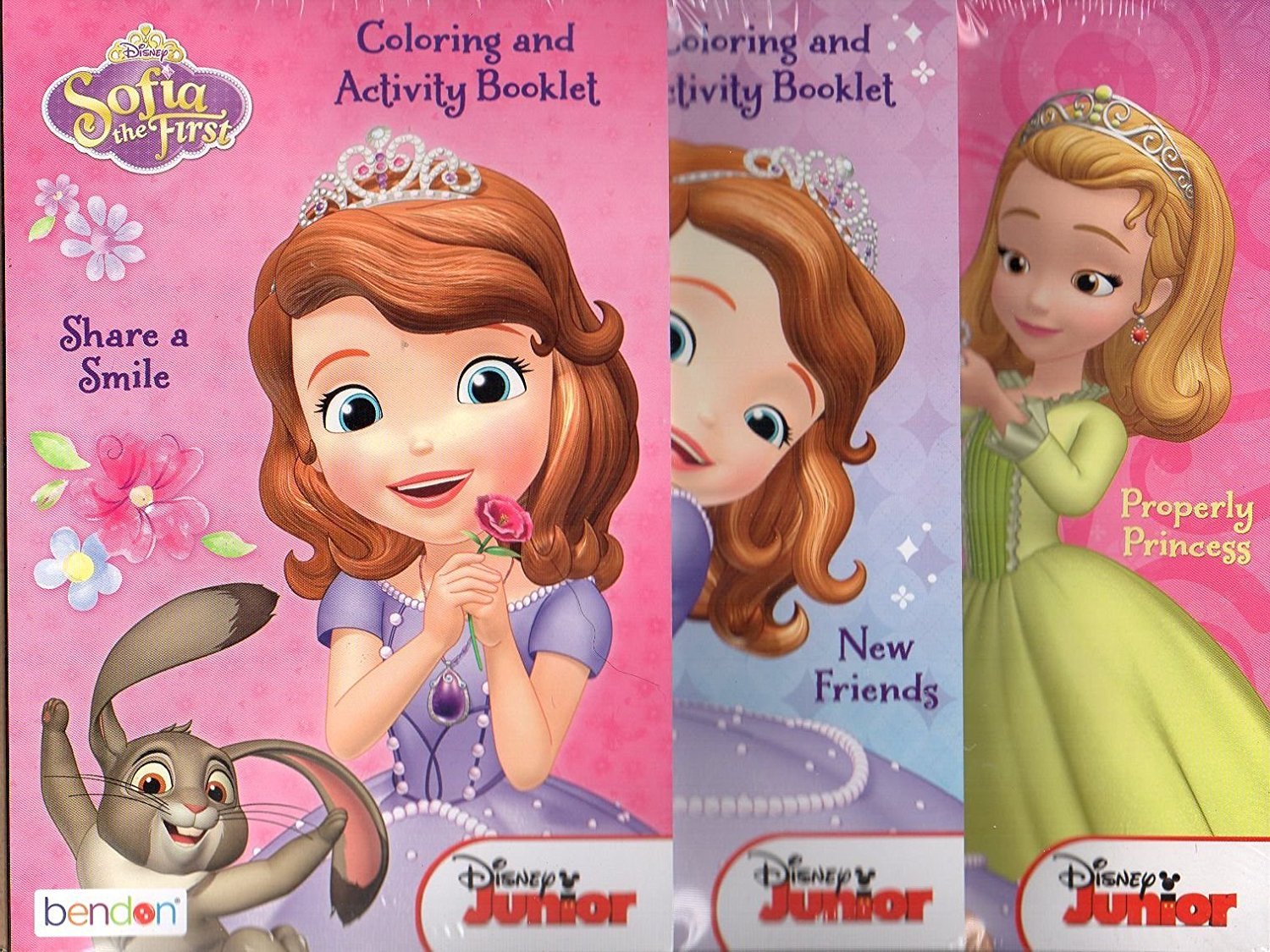 Sofia the First Activity Pads ~ Set of 3