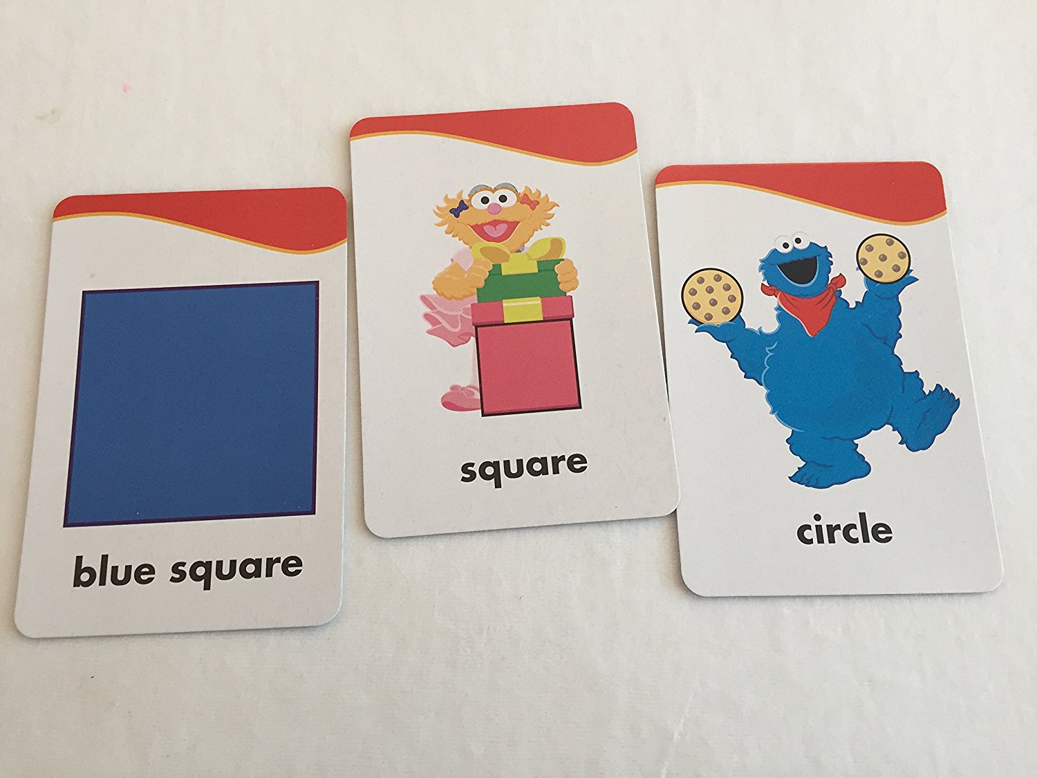 Sesame Street 2 Pack Flashcards - Colors and Shapes and Numbers