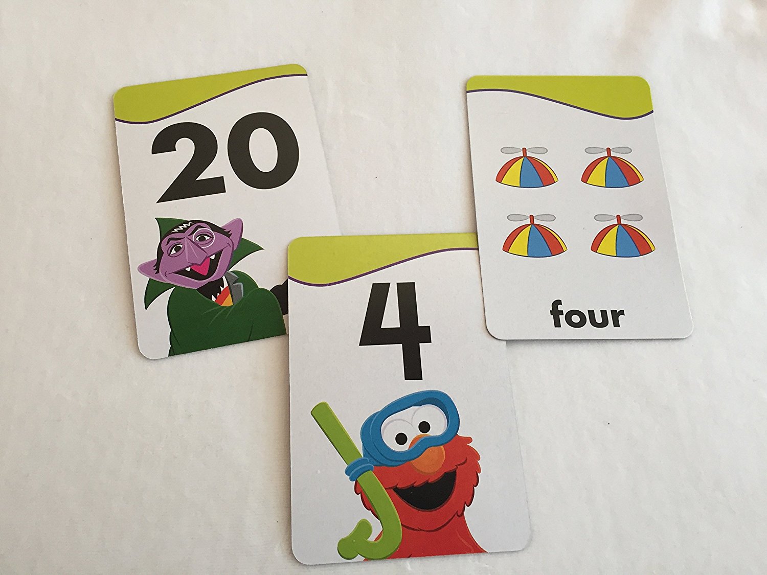 Sesame Street 2 Pack Flashcards - Colors and Shapes and Numbers
