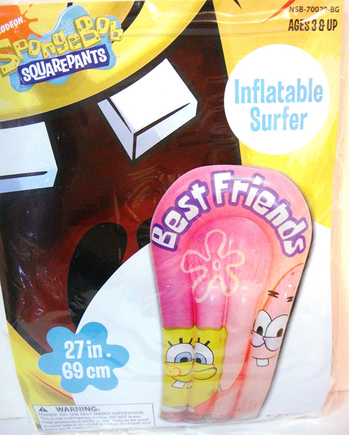Spongebob Squarepants Inflatable Surfer