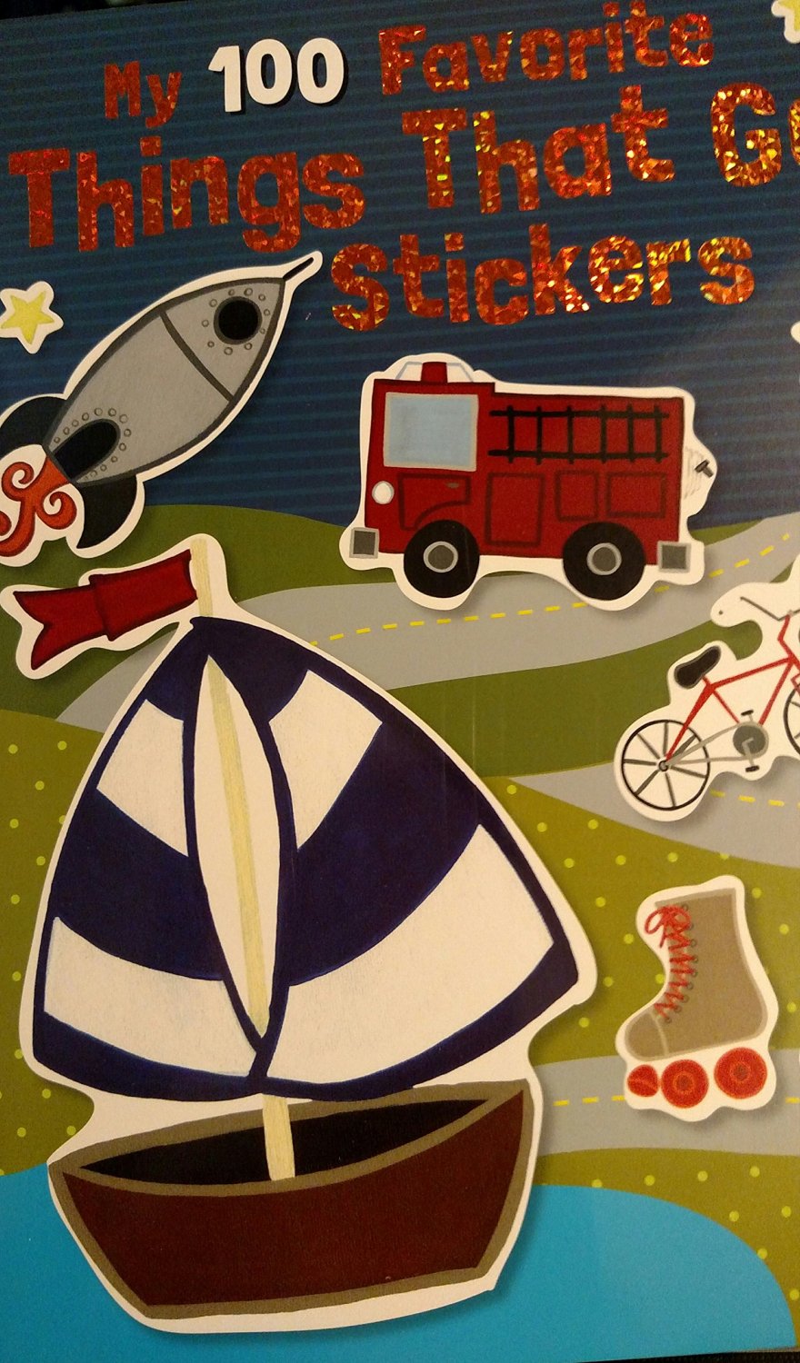 My 100 Favorite Things That Go Stickers