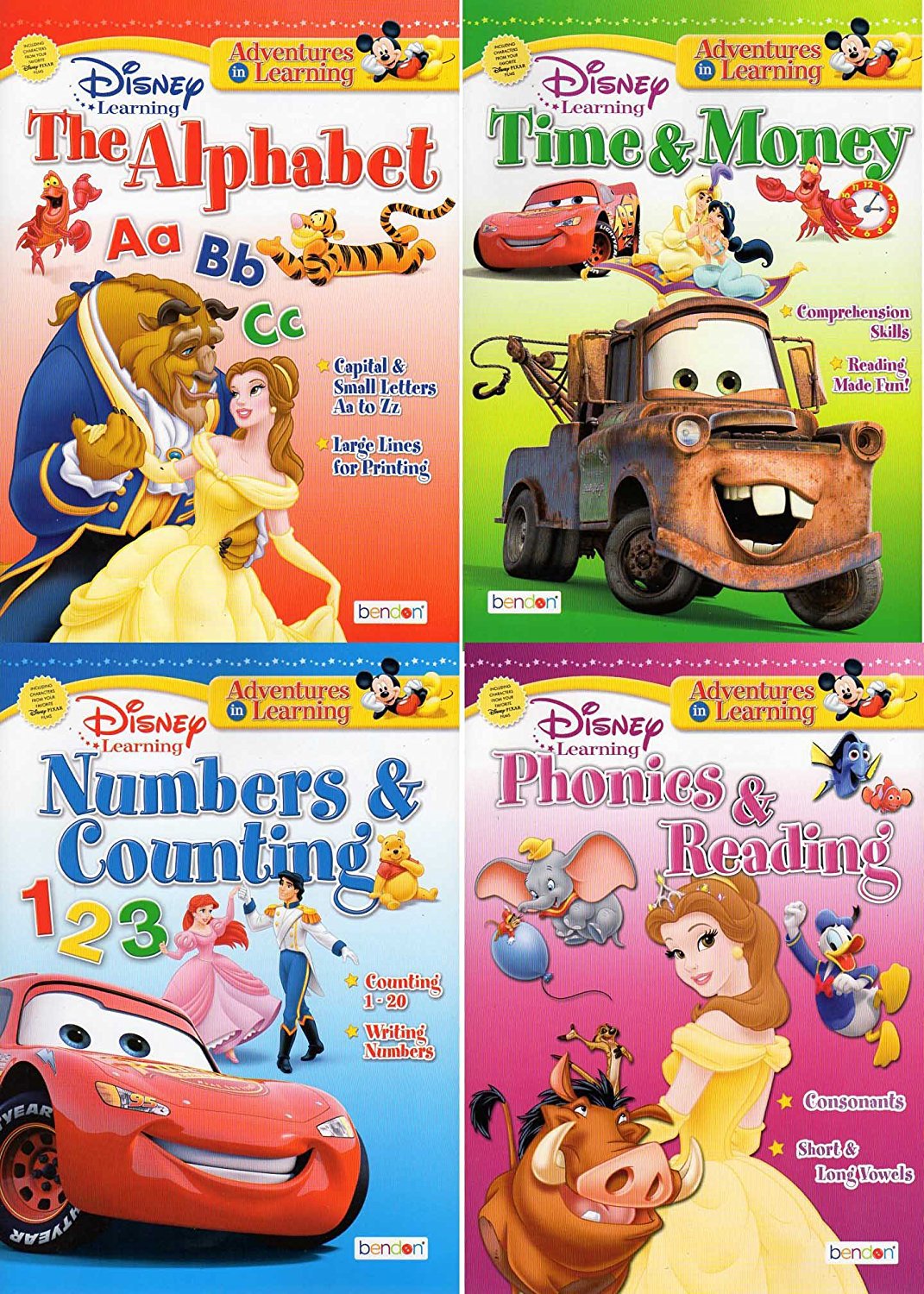 Disney Adventures in Learning Educational Activity Workbook (Pack of ...