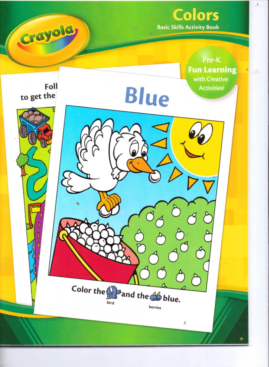 Crayola Colors Basic Skills Activity Book (Pre-K) [Workbook]