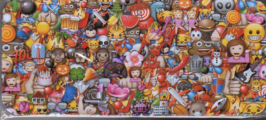 Emoji - Tin Case Pencil Box Storage - v3