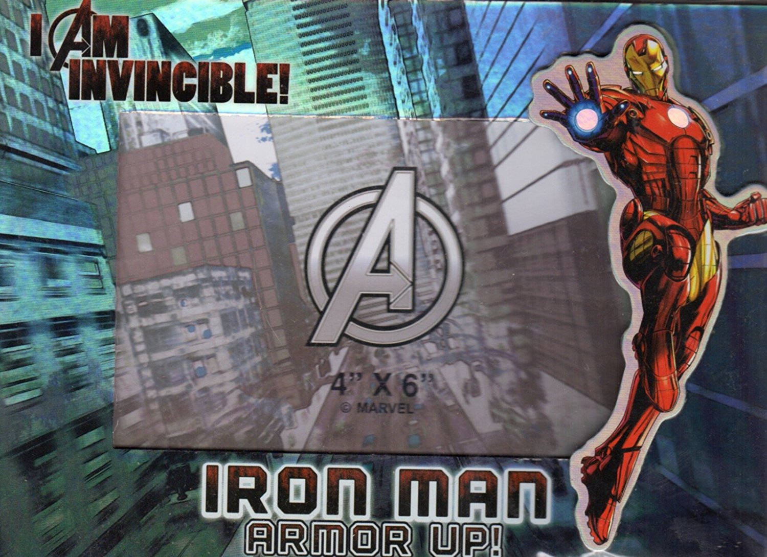 Marvel Avengers Assemble - Iron Man Armor up - Magnetic Picture Frame