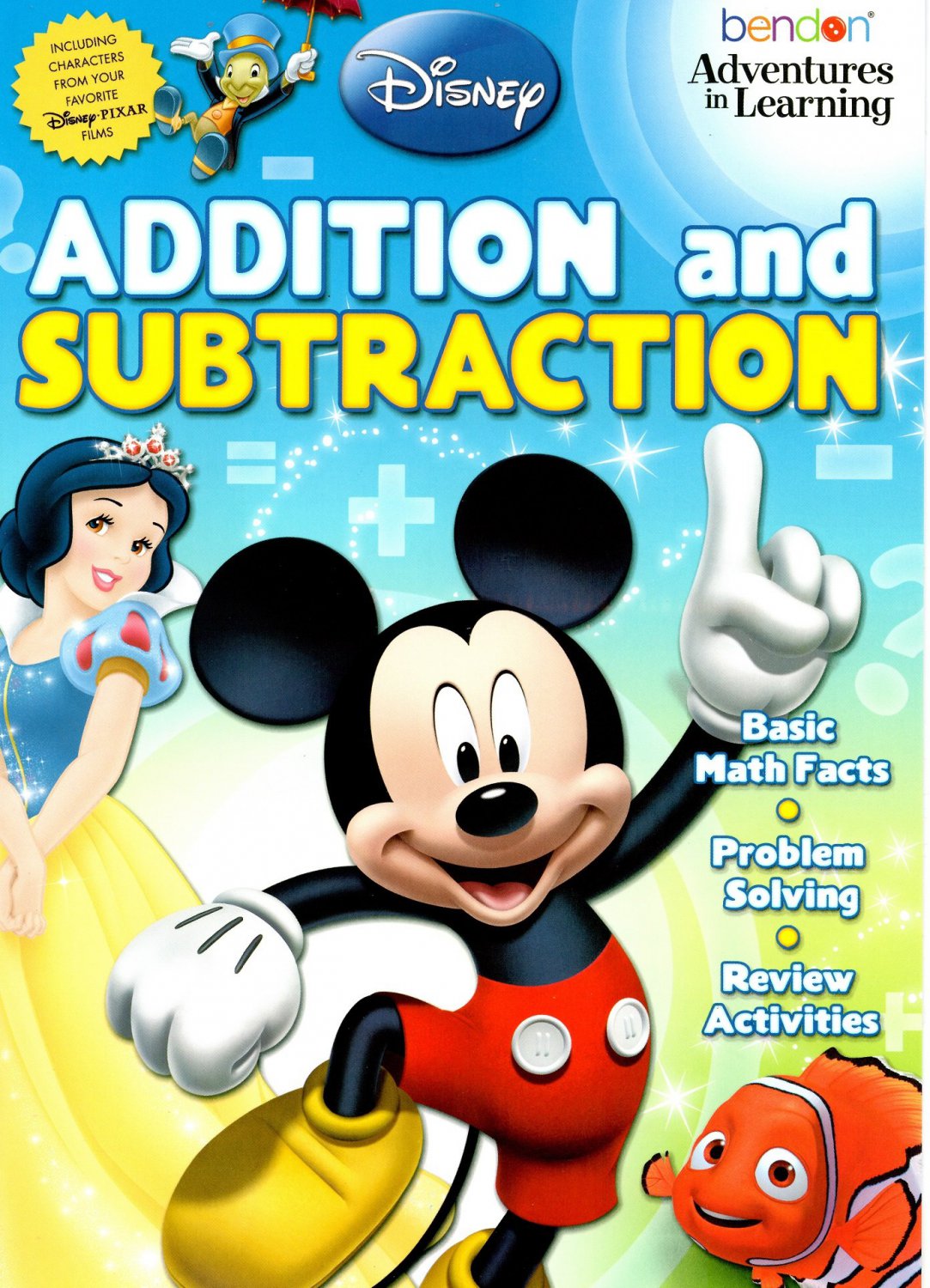 Disney's Adventures in Learning Skill-Building Workbooks (Set of 4, K-Gr2)