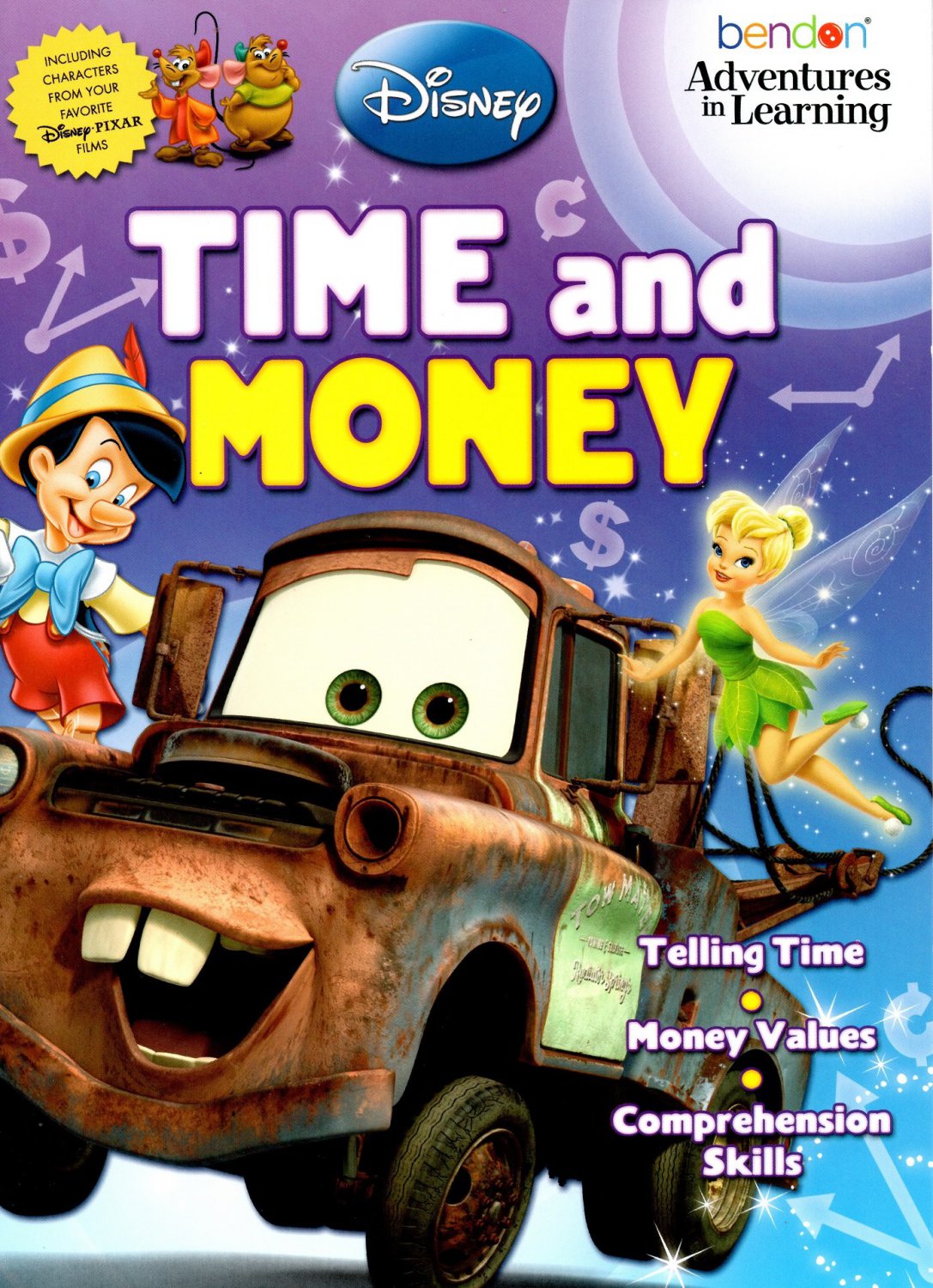 Disney's Adventures in Learning Skill-Building Workbooks (Set of 4, K-Gr2)