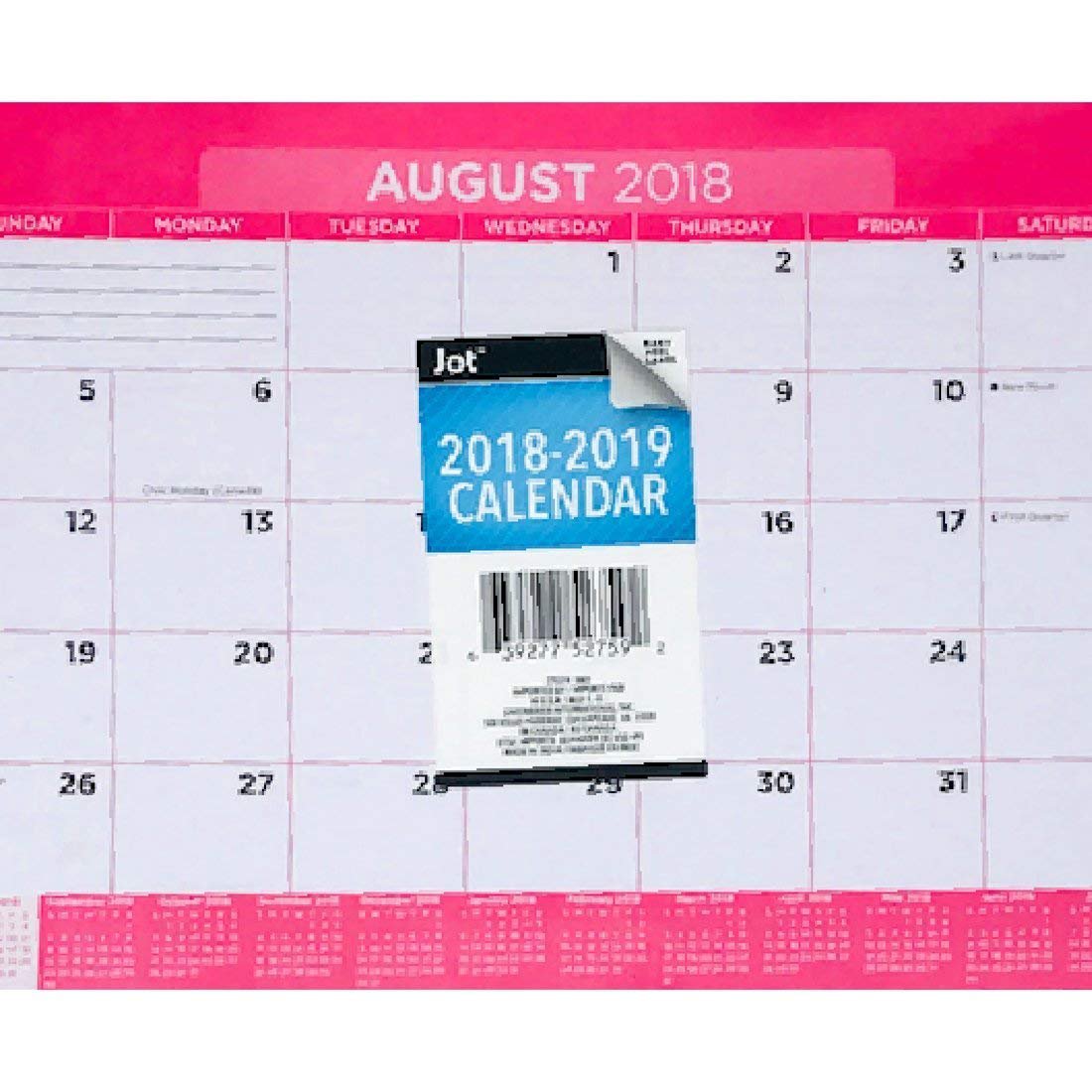 Black School Binder 2018-2019 Calendars