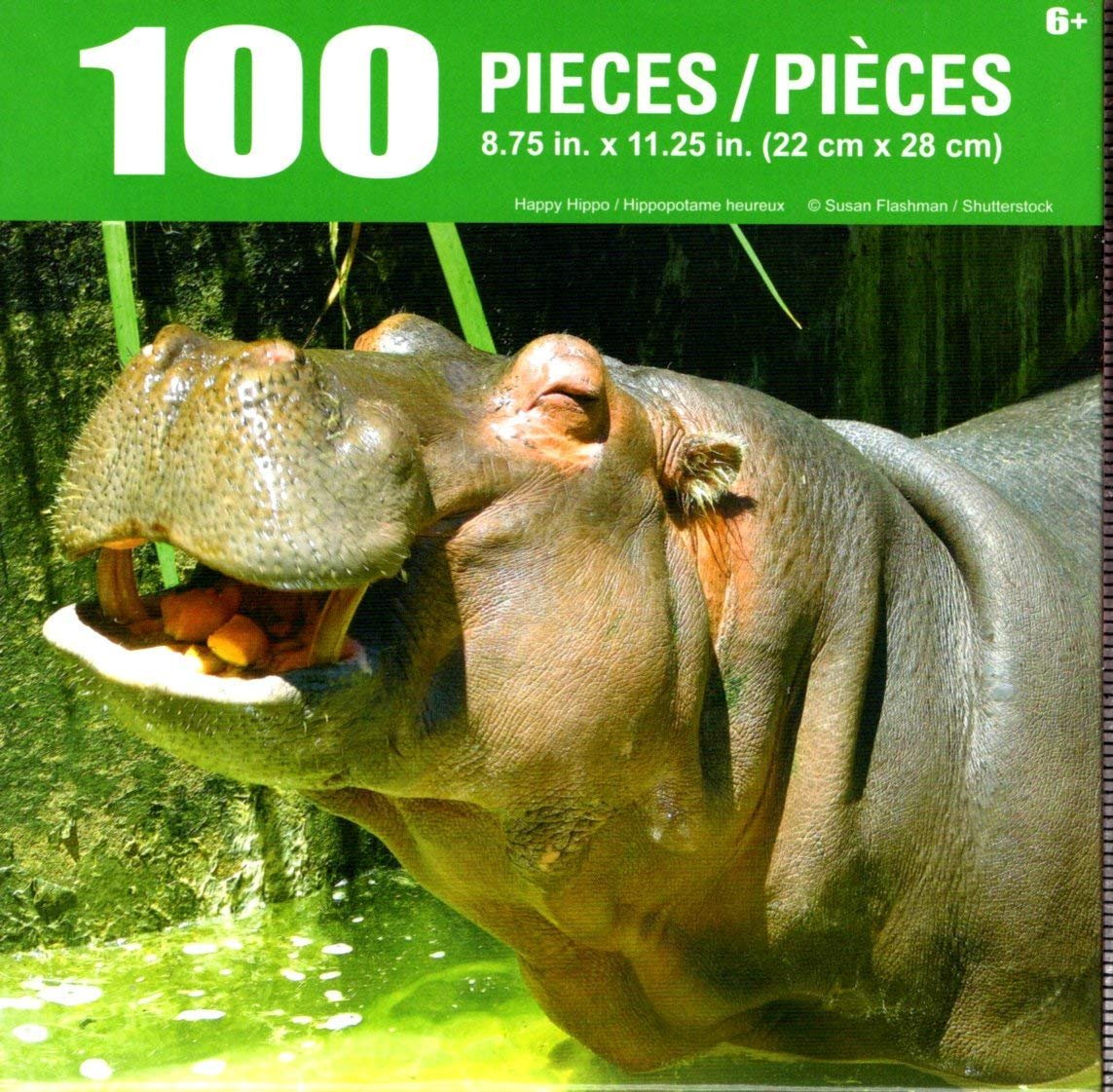 Cra-Z-Art Happy Hippo - 100 Piece Jigsaw Puzzle