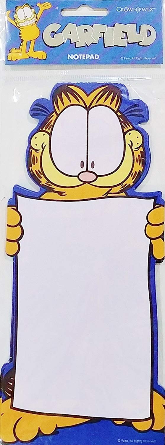 Garfield The Cat Notepad (Memo List Note Pad Notes Organize Lists ...