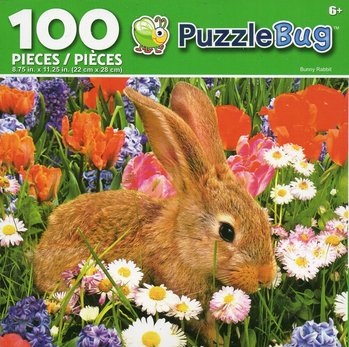 Cra-Z-Art Bunny Rabbit - Puzzlebug - 100 Piece Jigsaw Puzzle