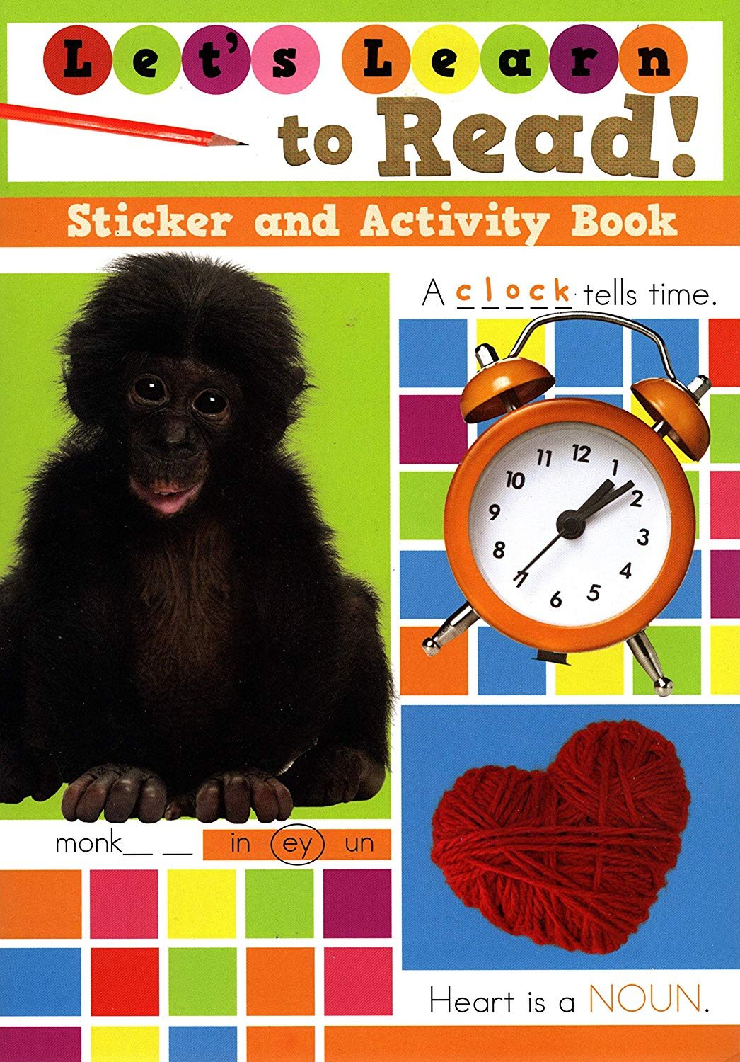 Let's Learn to Read - Sticker Activity Educational Workbook by ...
