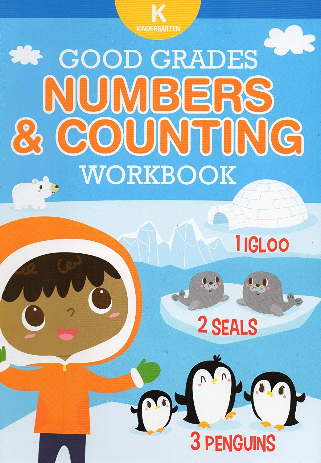 Good Grades Kindergarten Educational Workbooks - Set of 4 Books - v5