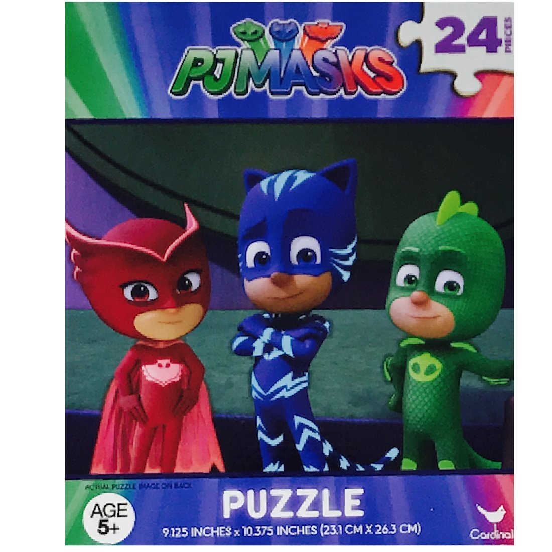 PJ Masks Jigsaw Puzzle 2 Pack Assorted Designs 24 Piece Assorted Design