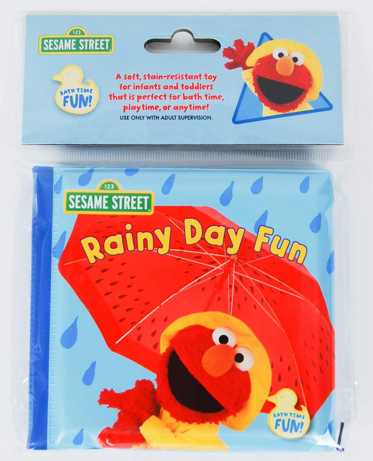 Sesame Street Bath Time Bubble Book-Elmo Rainy Day Fun