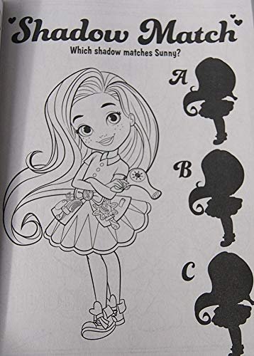 Sunny Days Coloring and Activity Book - 80 Pages