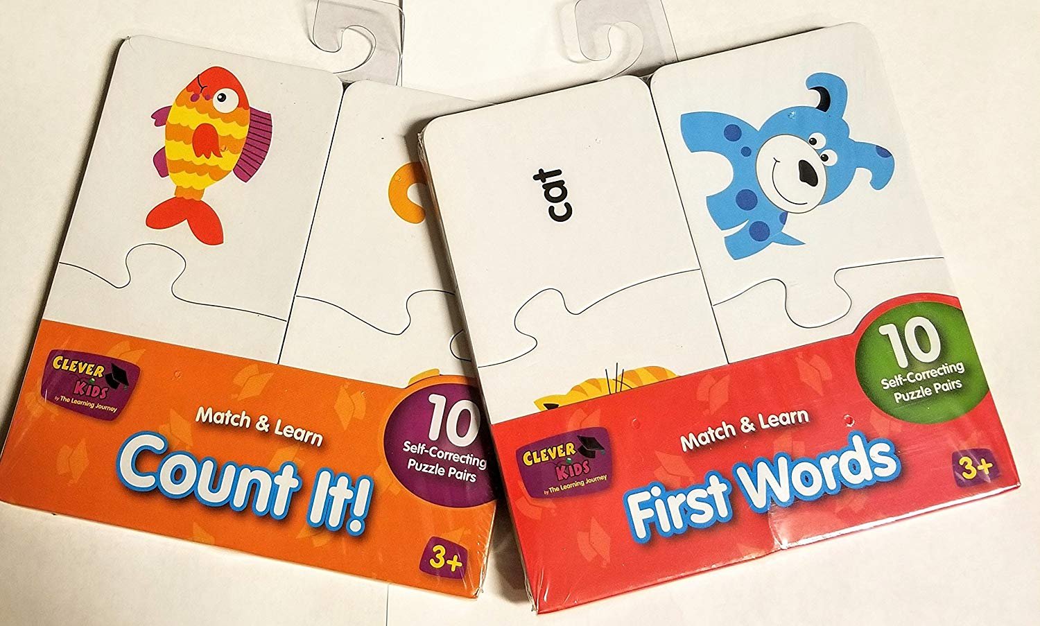 TCSI Clever Kids Match & Learn 2 Pack of Educational Games