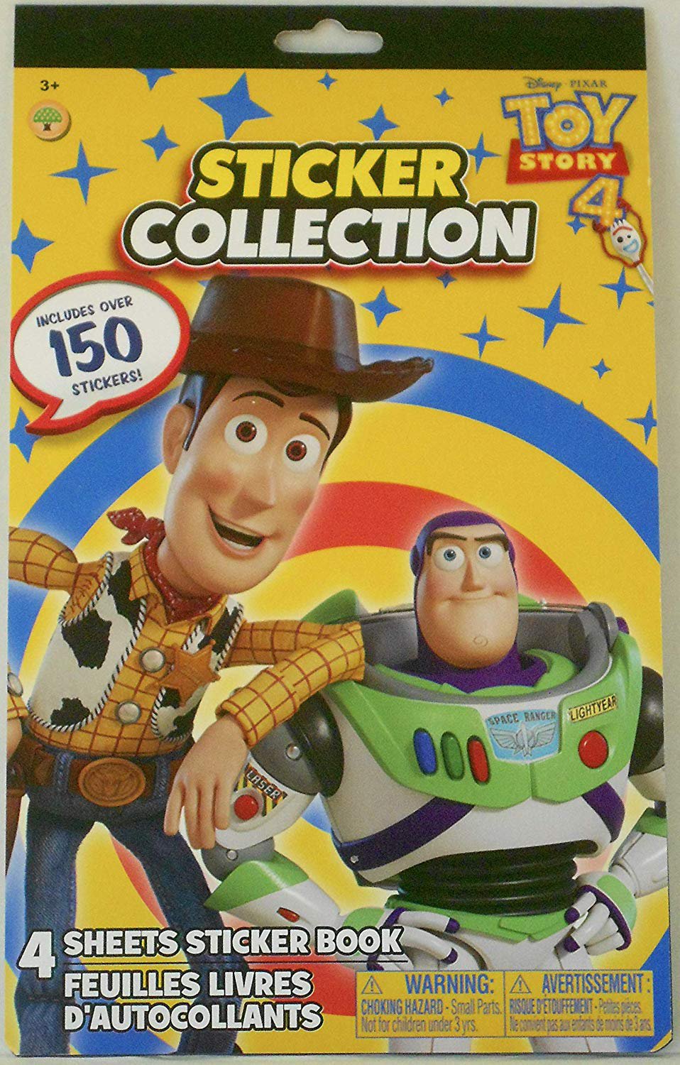 Peachtree Playthings Toy Story 4 Sticker Collection - 4 Sheet Sticker ...