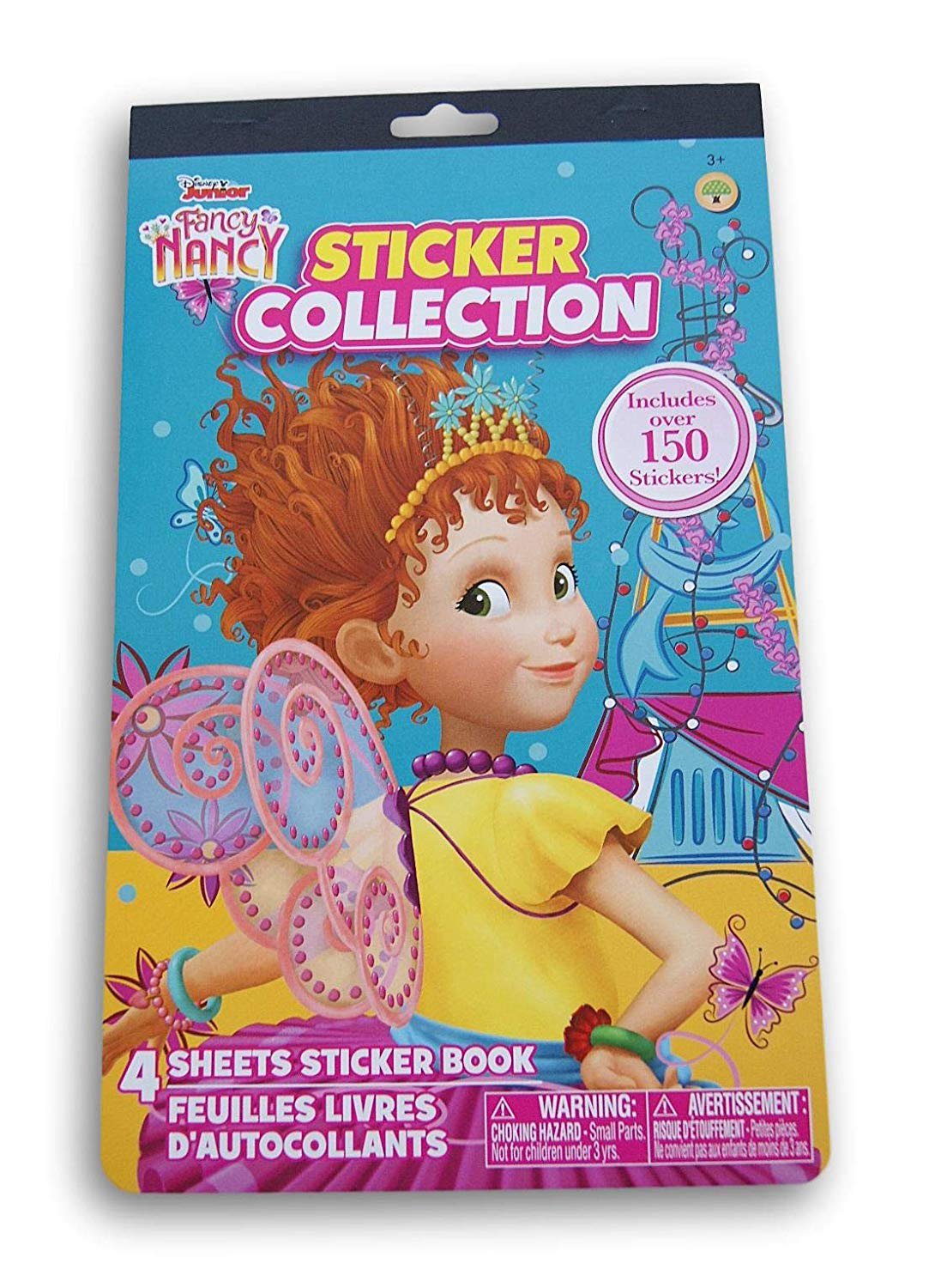 Sticker Collection Fancy Nancy Pad - Includes Over 150 Stickers
