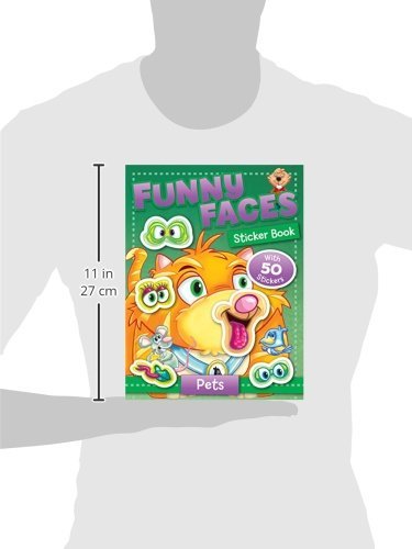 Funny Faces Sticker Book: Pets (Funny Faces Sticker Books)