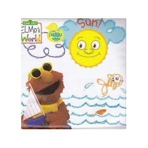 Sesame Street Elmo's World Bath Time Bubble Book ~ Sun