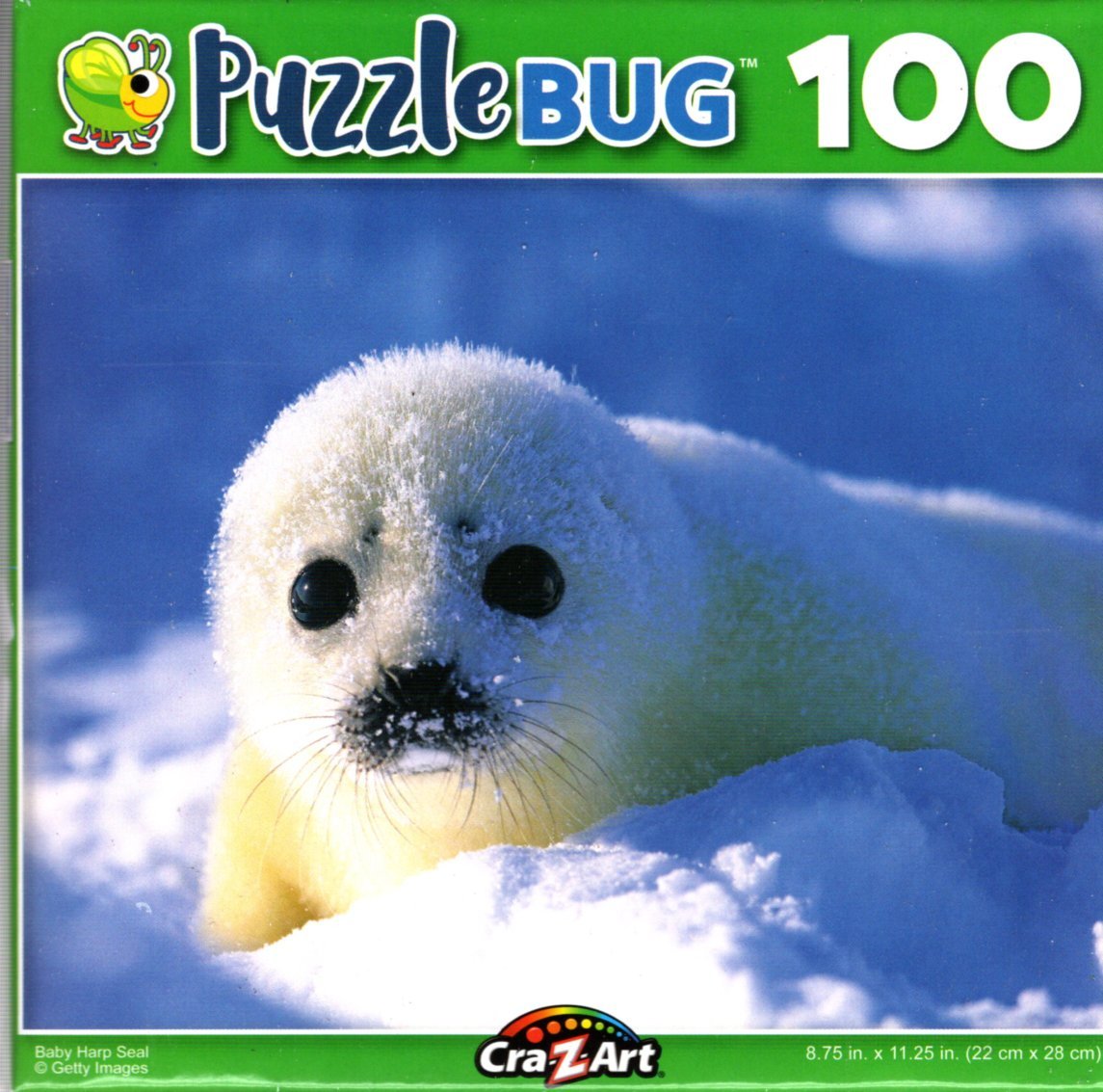 Baby Harp Seal - 100 Pieces Jigsaw Puzzle