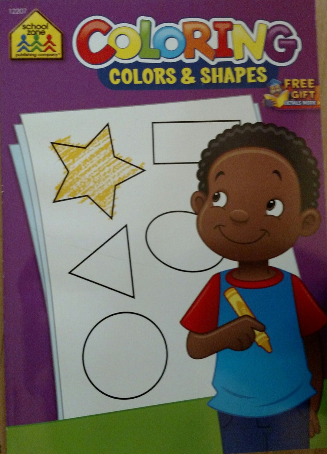 School Zone Coloring Colors & Shapes