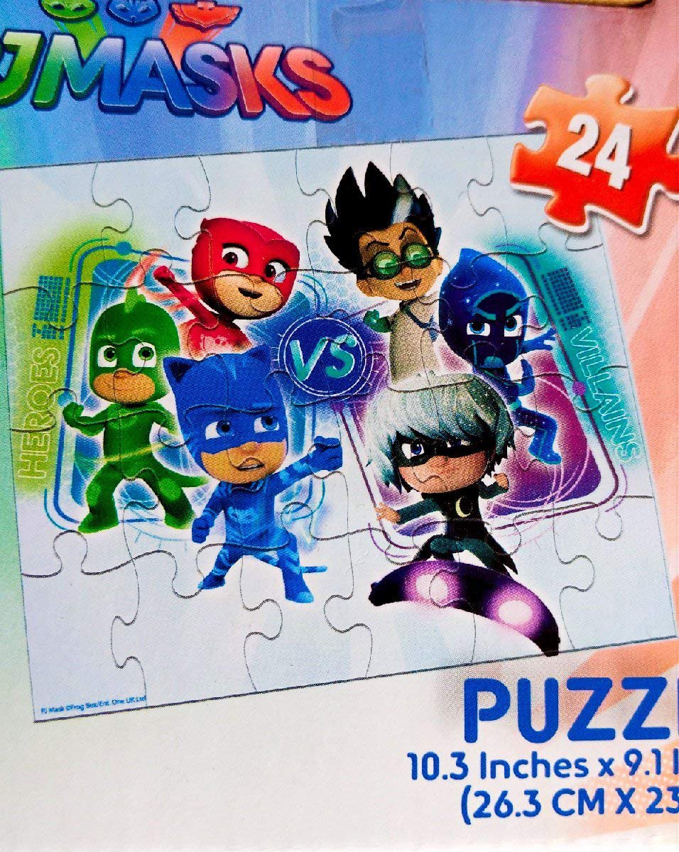 PJ Masks 24 Piece Jigsaw Puzzle (Heroes vs Villains)