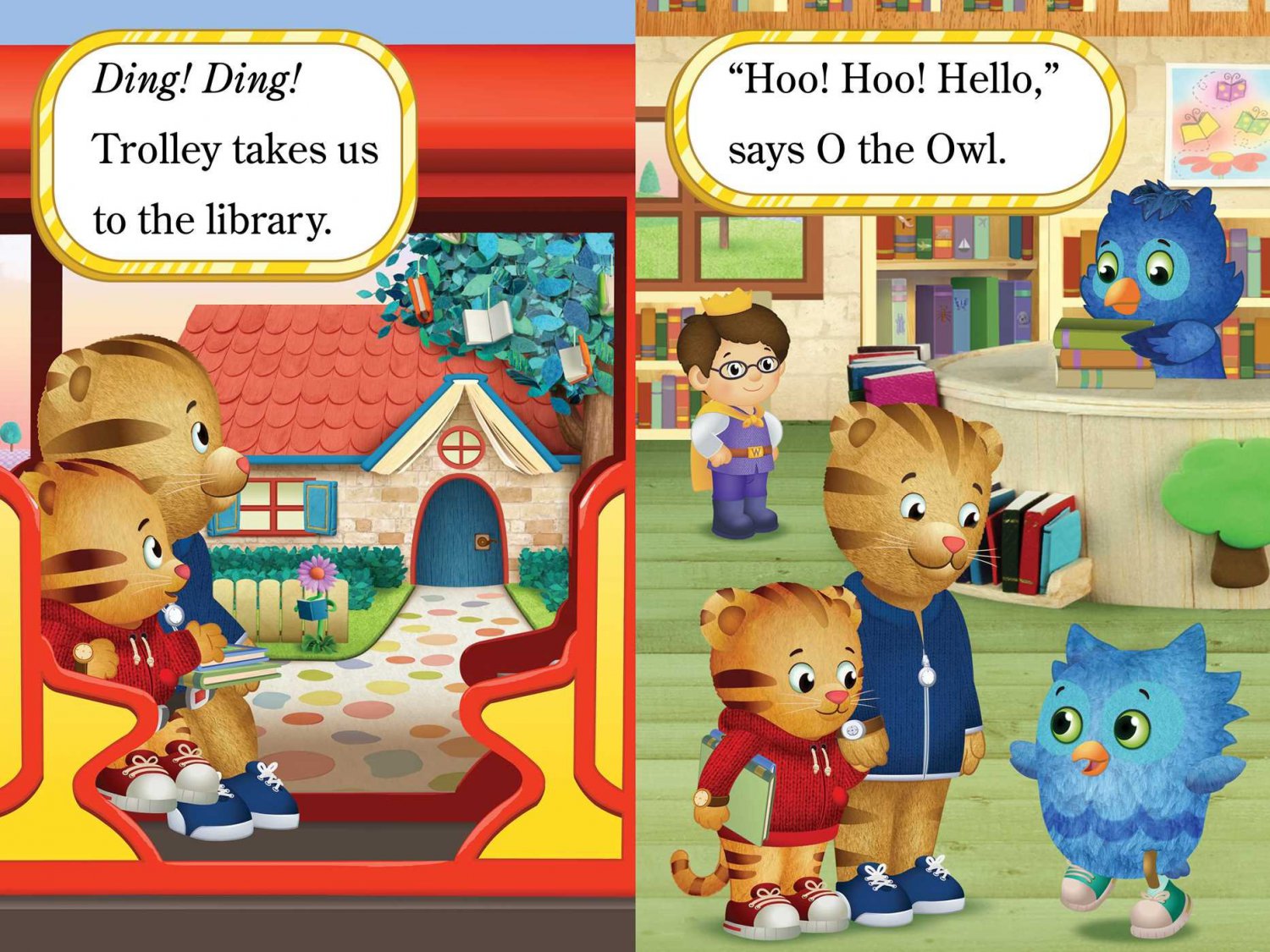 Daniel Visits the Library (Daniel Tiger's Neighborhood)