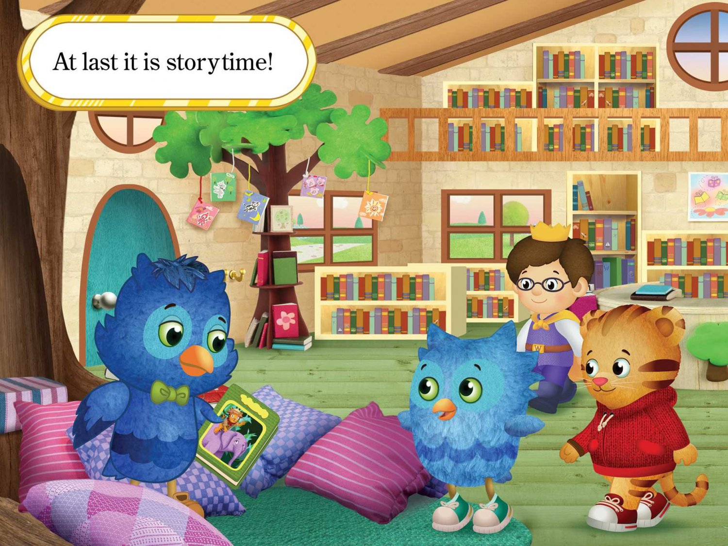 Daniel Visits the Library (Daniel Tiger's Neighborhood)
