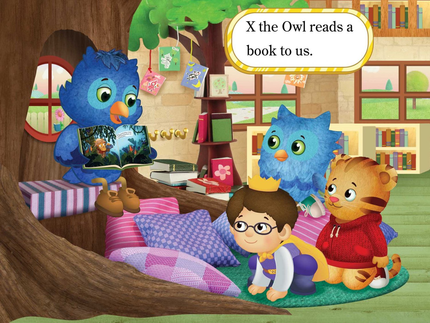 Daniel Visits the Library (Daniel Tiger's Neighborhood)