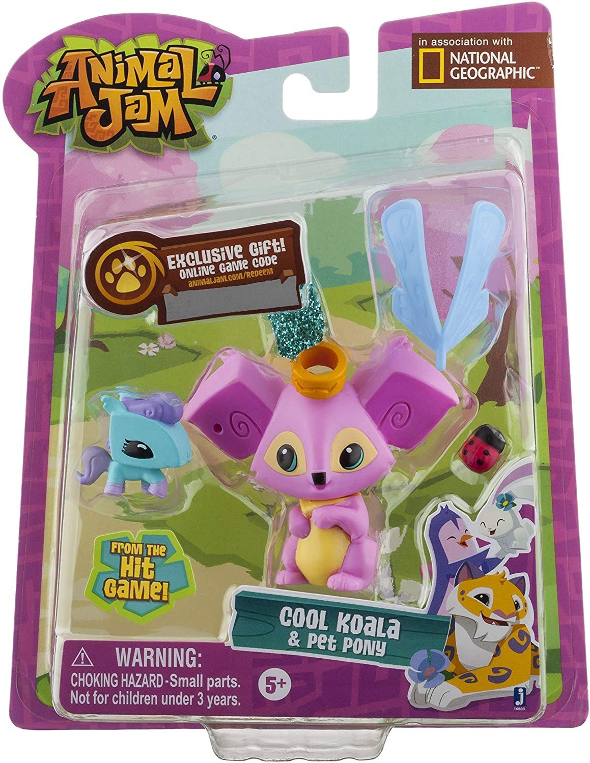Animal Jam Cool Koala & Pet Pony Mini Figure 2-Pack