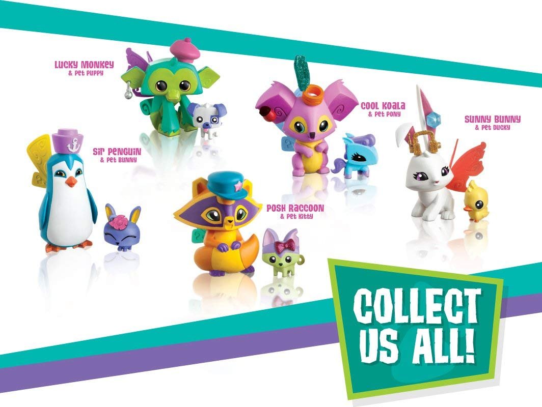 Animal Jam Cool Koala & Pet Pony Mini Figure 2-Pack
