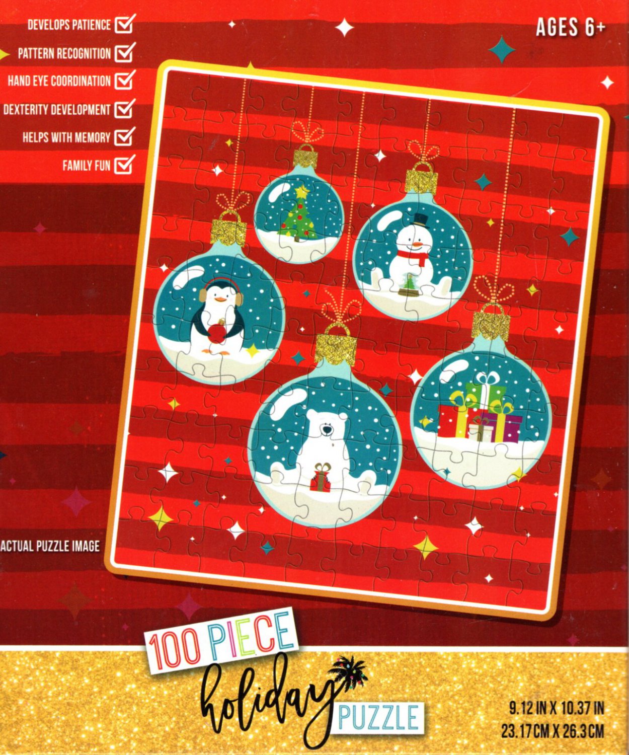 Anker Art - Holiday Puzzle - 100 Piece Jigsaw Puzzle - v6