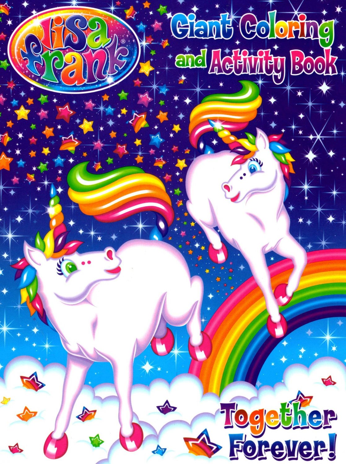 Lisa Frank - Giant Coloring & Activity Book - Together Forever