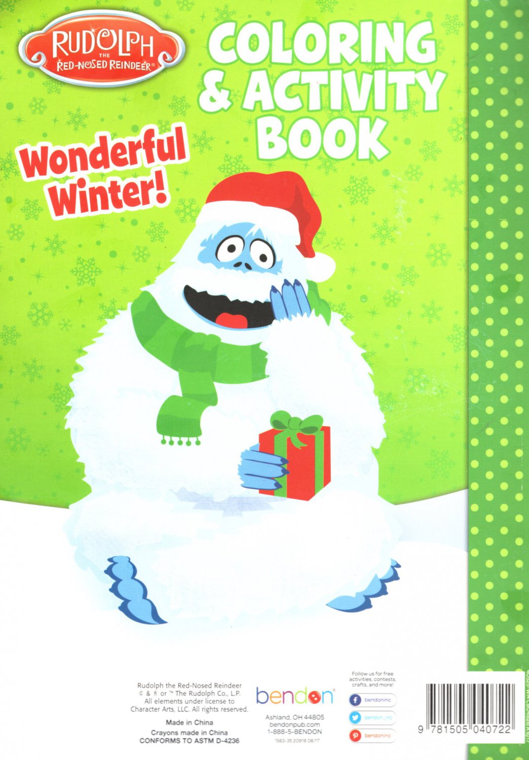Rudolph Red - Nosed Reindeer - Activity Book - Wonderful Winter ...