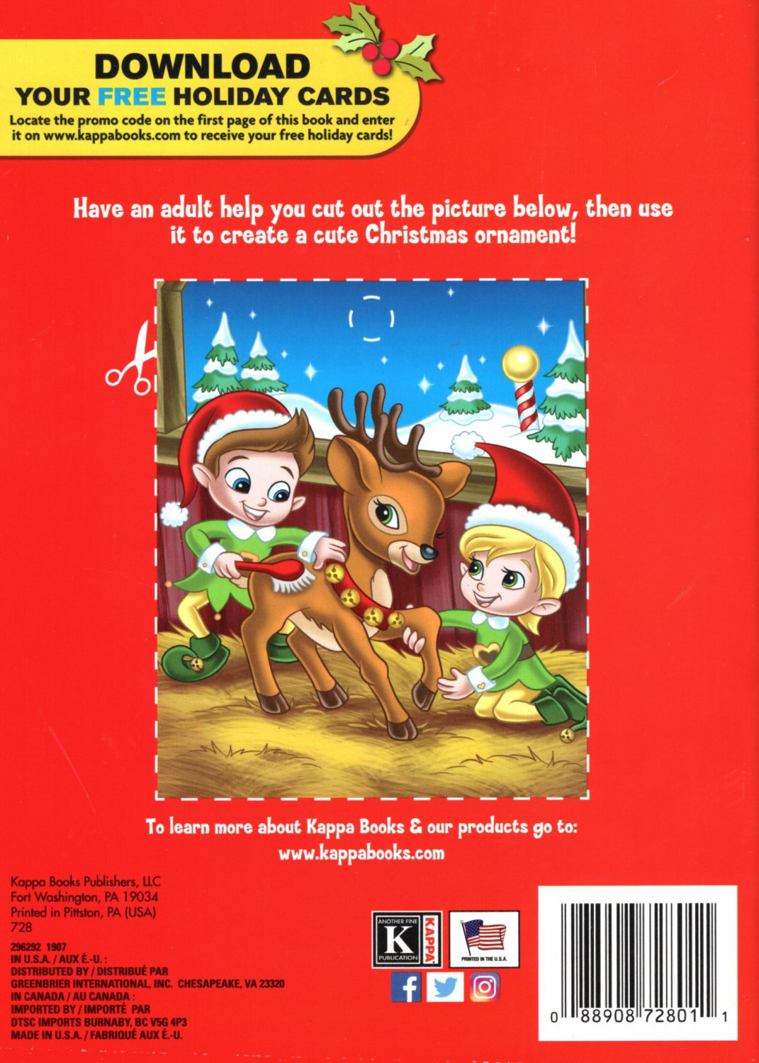 Christmas Edition Holiday - Jumbo Coloring and Activity Book - The ...