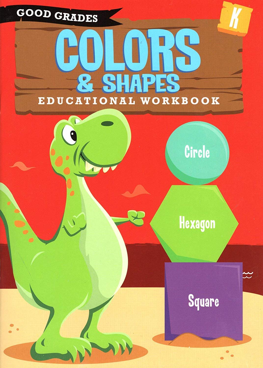 Good Grades Kindergarten Educational Workbooks Colors & Shapes - v2